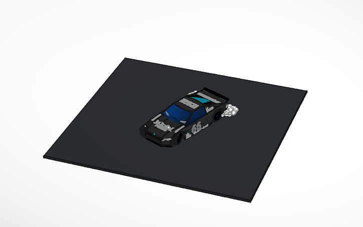 3D design Estorion-Demon Racing Nascar EV-R - Tinkercad