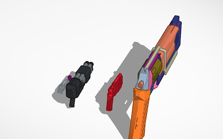 3D design Easy 13 shotgun - Tinkercad