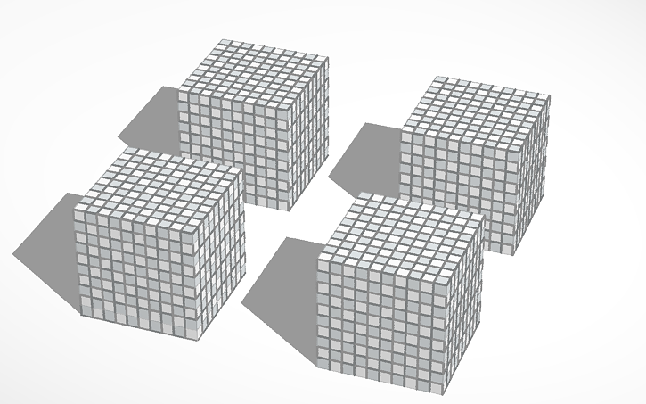 3D design minecraft block - Tinkercad