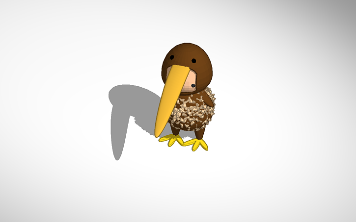 3D design Chibi Contest: Kiwi Chibi | Tinkercad