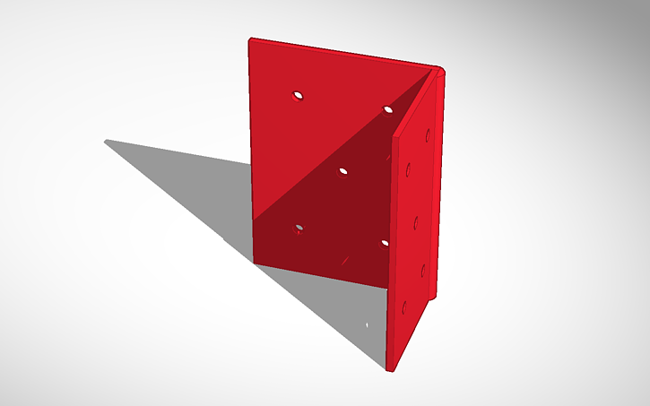 3d Design Drawer Bracket Tinkercad