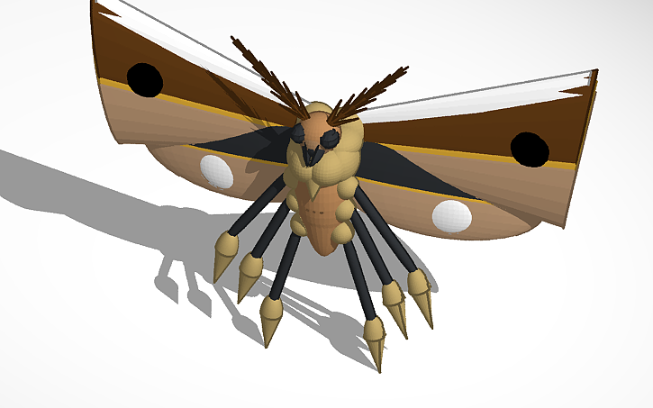 3D design Backrooms Entity 4: Death Moths (Wikidot) - Tinkercad 3D design Backrooms Entity 4: Death Moths (Wikidot) - Tinkercad
