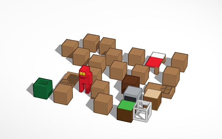 3D design Craft Mine Starter Pack | Tinkercad