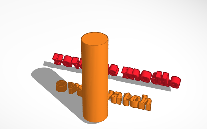 3D design yellowstone rowan sarty - Tinkercad