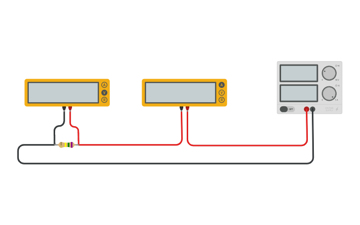 Circuit Design Multimeter And Power Supply Tinkercad