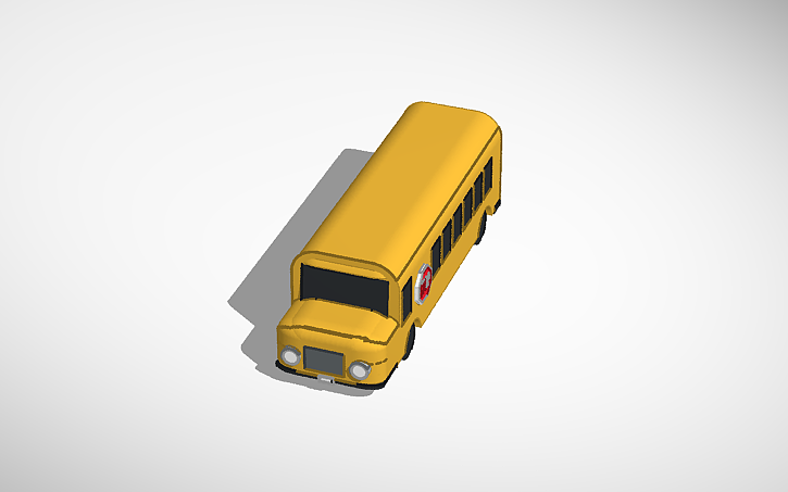 3D design Bus - Tinkercad