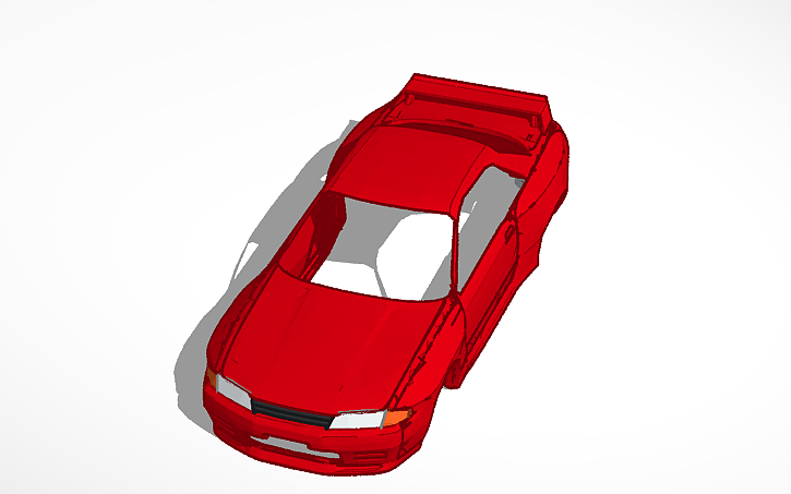3D design Nissan Skyline R32 Pandem (WIP) - Tinkercad