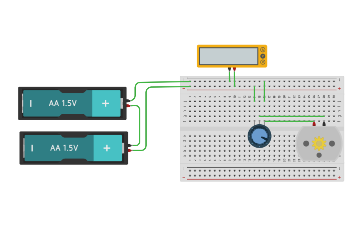 Circuit Design Potenciometro Motor Tinkercad