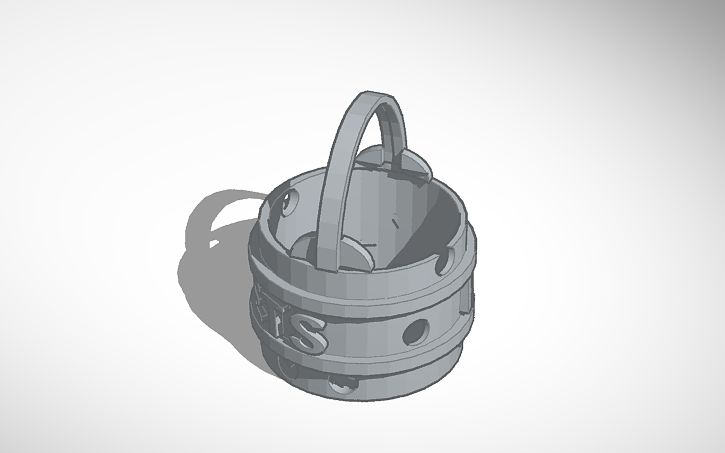 3D design holy buckets | Tinkercad