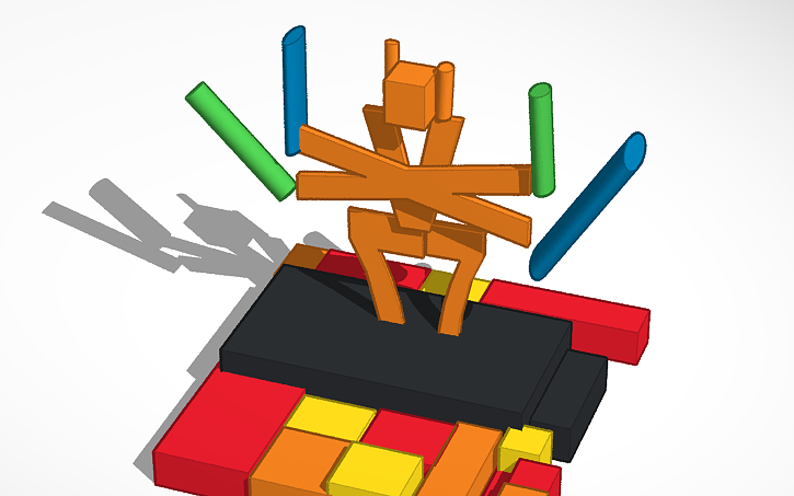 3D design General greivous - Tinkercad