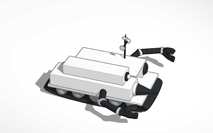 3D design Robô - Tinkercad