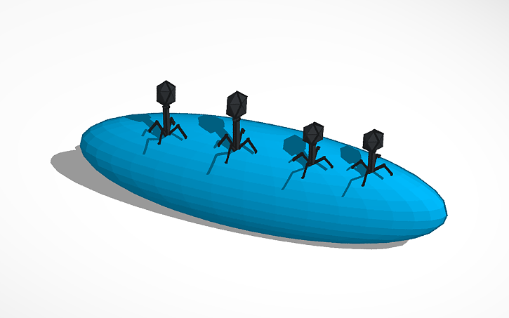 3D design Virus Attack | Tinkercad