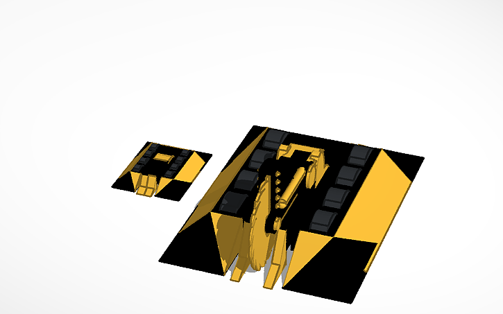 3D design My BattleBot + Mini-Bot - Tinkercad