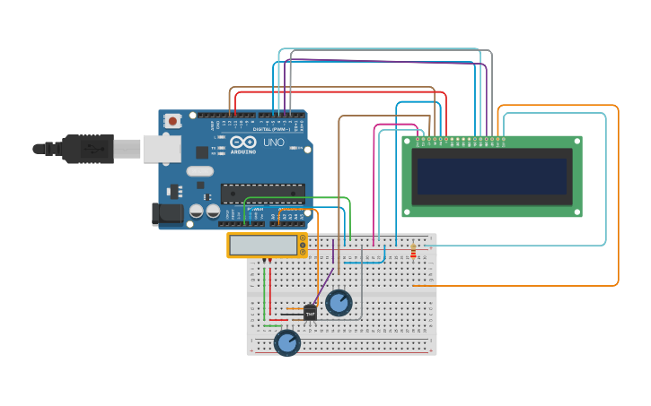 Circuit design ejercicio arduino 2 | Tinkercad