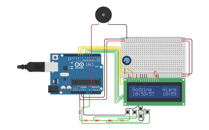 Circuit Design Projekt Tinkercad