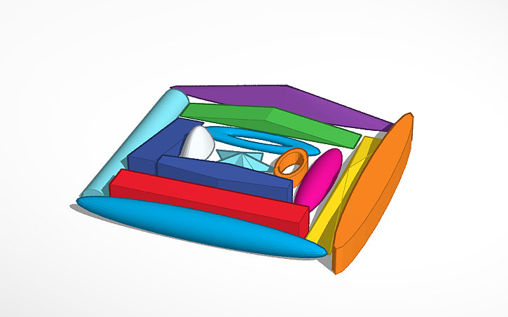 3D design Everywhere shapes - Tinkercad