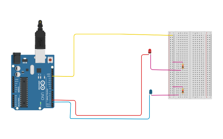Circuit design Analog-pin-set - Tinkercad