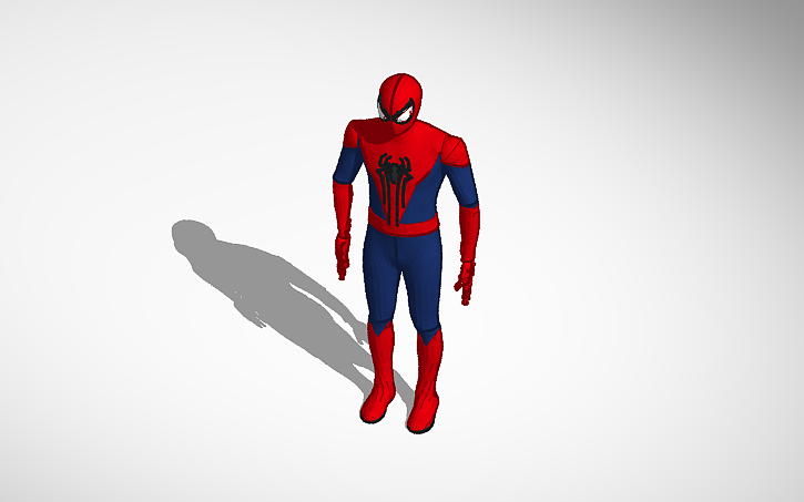 3D design TASM 2 suit - Tinkercad