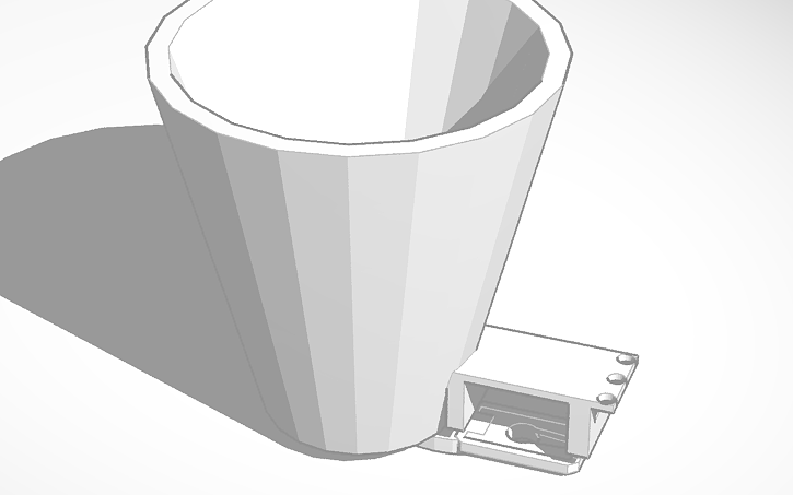 3D design Fish Feeder Idan - Tinkercad