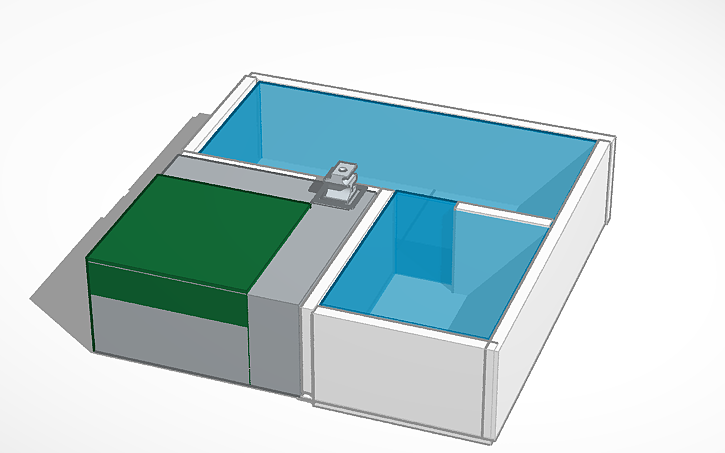 3D design Modern Swimming Pool | Tinkercad