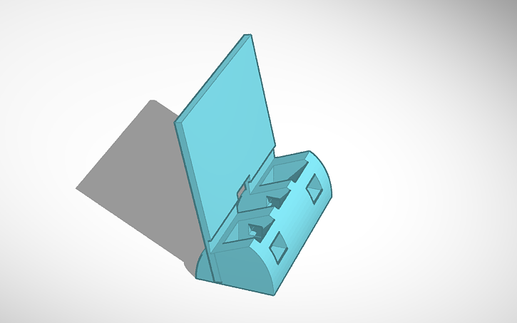 3D design phone stand | Tinkercad