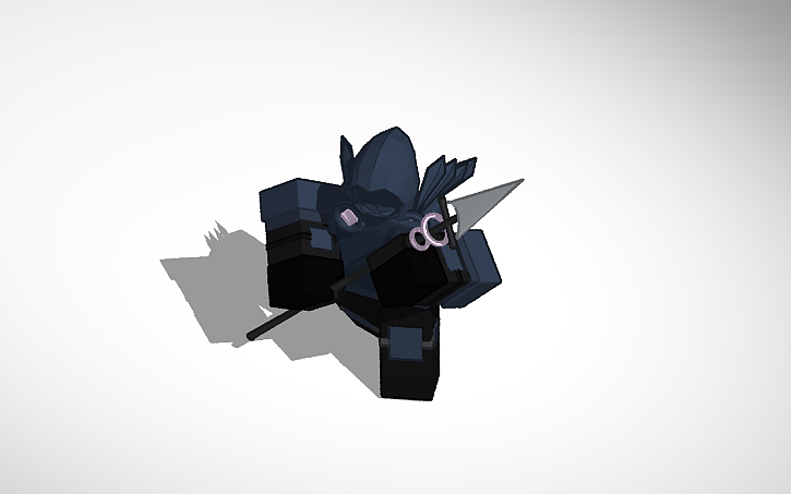 3D design TDS fallen guardian (Tower Defense Simulator) - Tinkercad