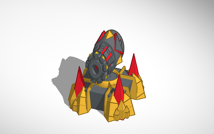 3D design coc-canon | Tinkercad