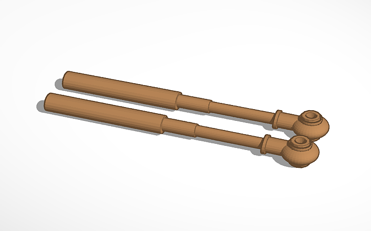 3D design Tie Rod End - Tinkercad