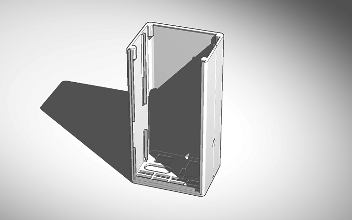 3D design Sliding Lid RAMPS 1.4 box - Tinkercad