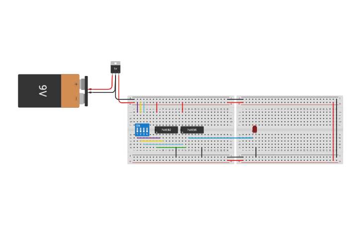 Circuit design circuito de ejemplo - Tinkercad