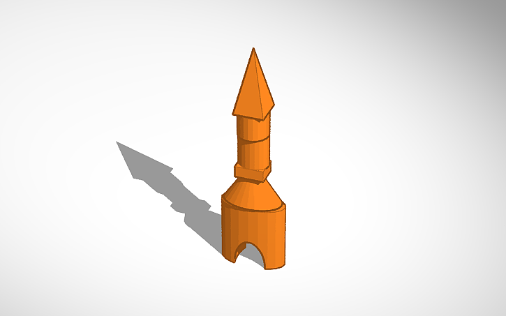 3d Design Tokyo Tower Tinkercad