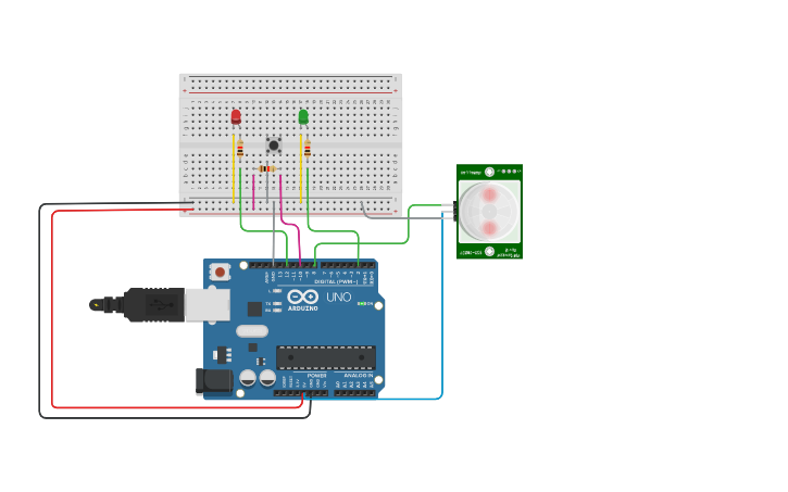 Circuit design Copy of Arduino | Tinkercad