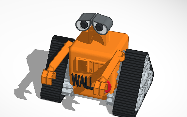 3D design Wall-e - Tinkercad