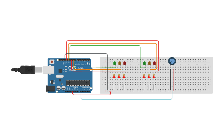 Circuit design Assignment 6 Task 3 - Tinkercad