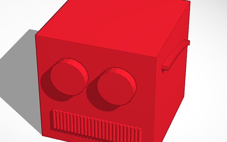 3D design Cardboard Robot | Tinkercad