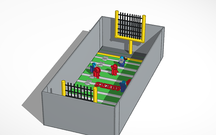 3D design Football Field | Tinkercad