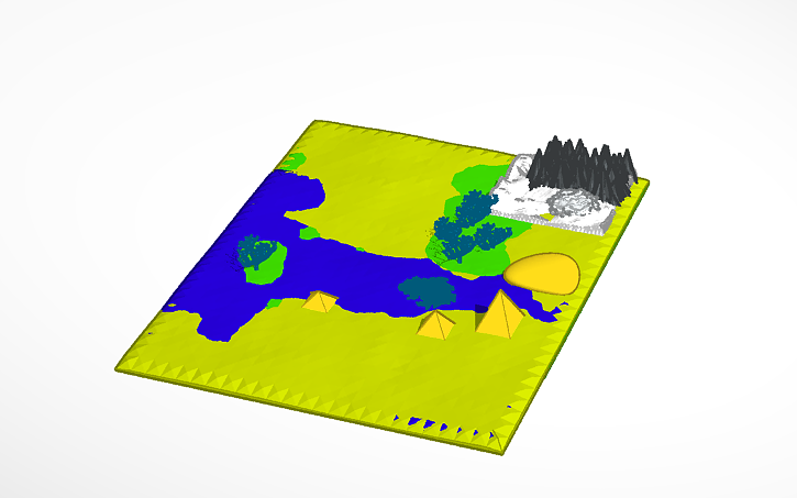 3d Design Map Tinkercad