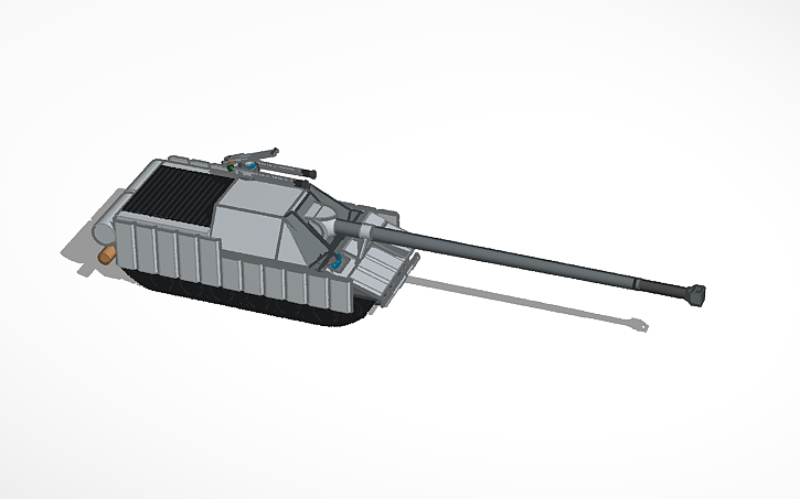 3D design SPG Tank mod. 2 (Viper) | Tinkercad