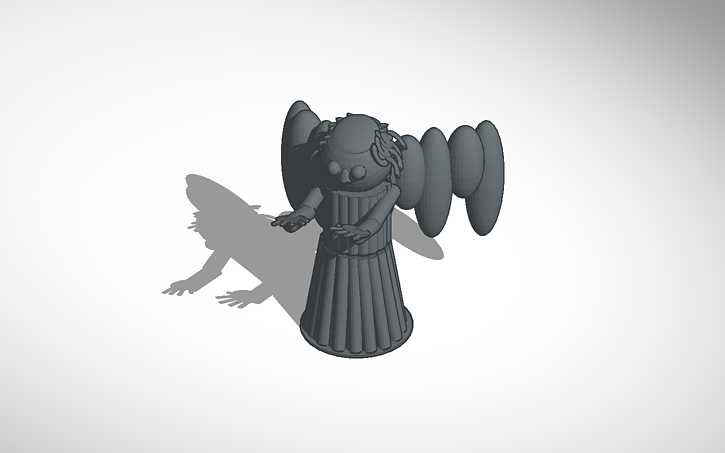 3D design Weeping Angel - Tinkercad