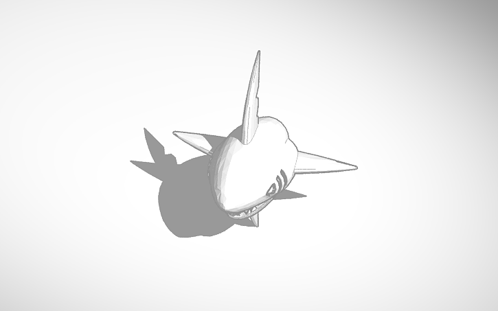 3D design Sharpedo - Tinkercad