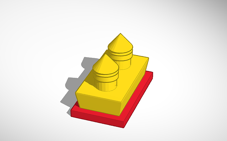 3D design Tesla Rounded - Tinkercad