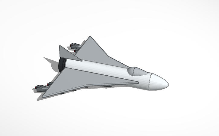 3D design fighter jet V.1.1 fighter - Tinkercad