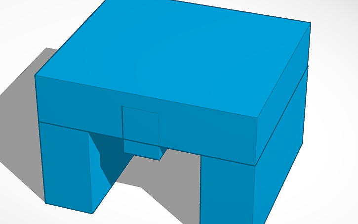 3D design Minecraft Helmet - Tinkercad