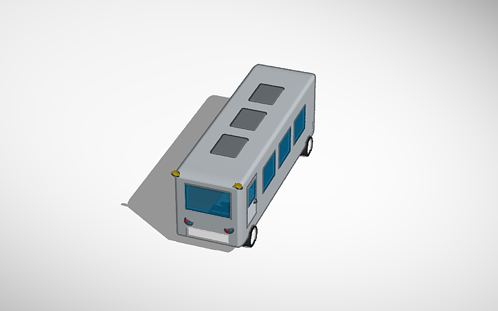 3D design bus | Tinkercad