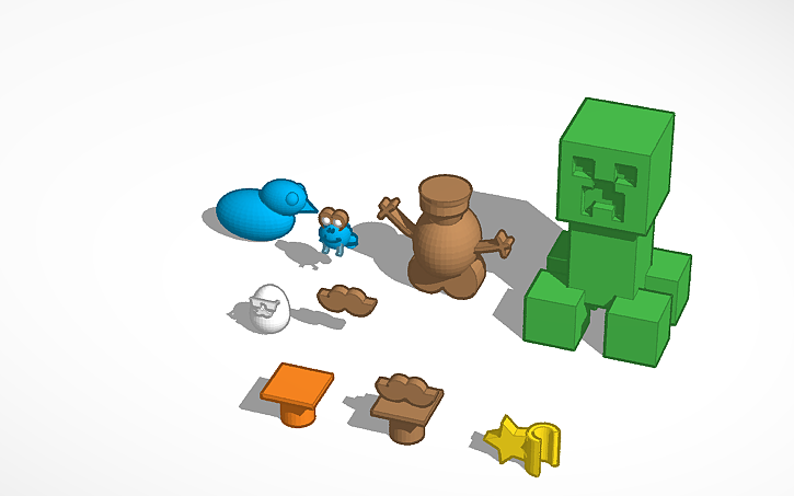 3D design Pencil Topper Examples | Tinkercad