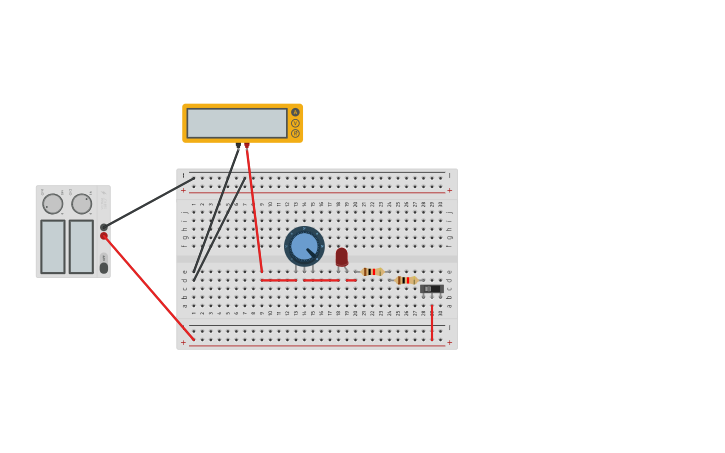 Circuit design actividad 4 - Tinkercad