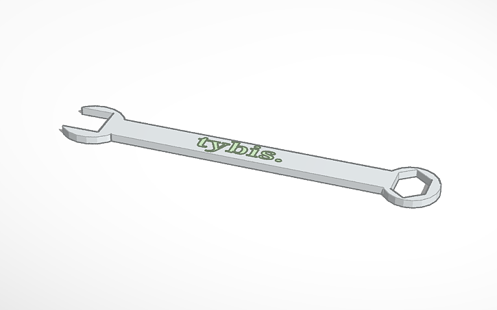 3d Design English Key Tinkercad