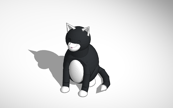 3d Design Cat Tinkercad