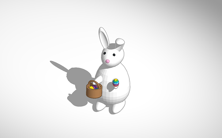 3D design easter - Tinkercad