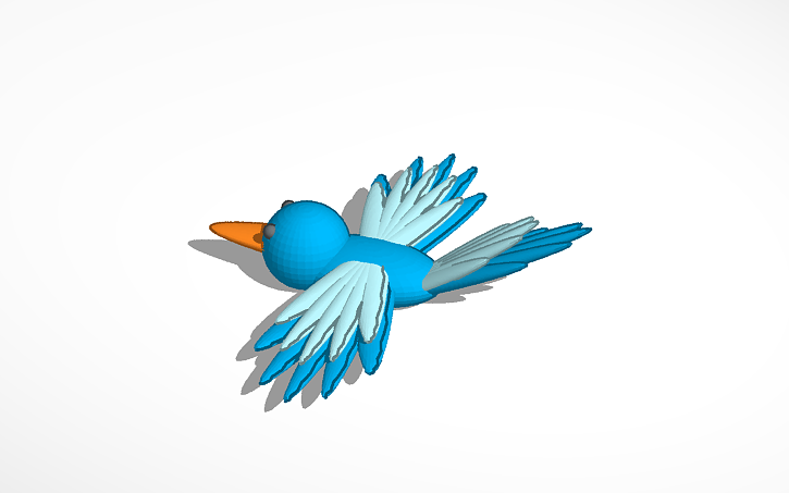 3D design Bird - Tinkercad